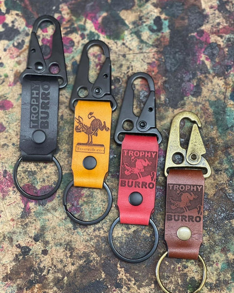 Trophy Burro Leather Keychain !! – TrophyBurro